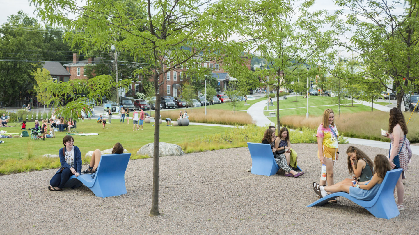 Middlebury Downtown Park - Wagner Hodgson Landscape Architecture