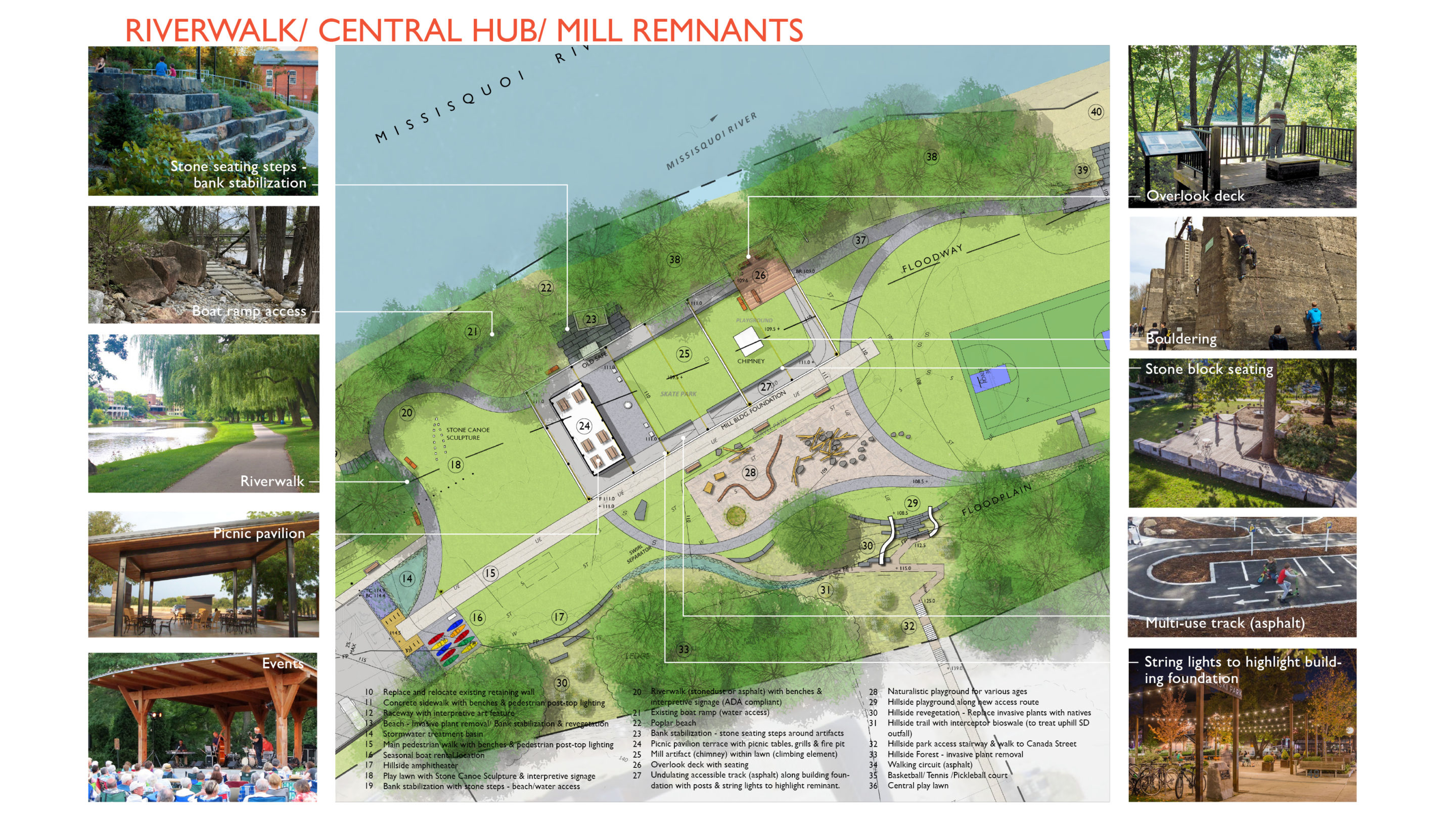 Marble Mill Park - Wagner Hodgson Landscape Architecture
