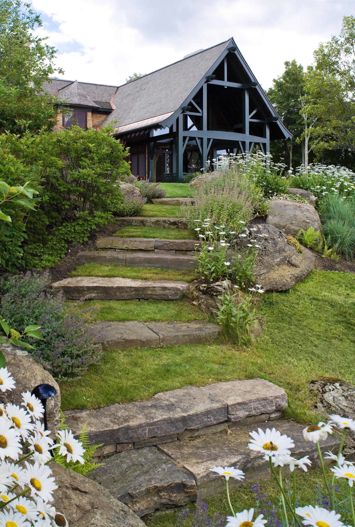 Mountain Lodge - Wagner Hodgson Landscape Architecture