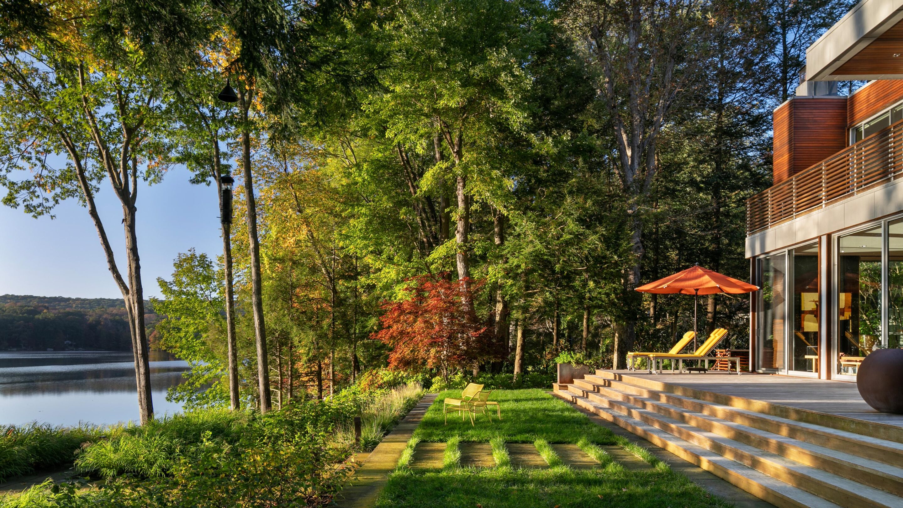 Lakeshore Retreat - Wagner Hodgson Landscape Architecture