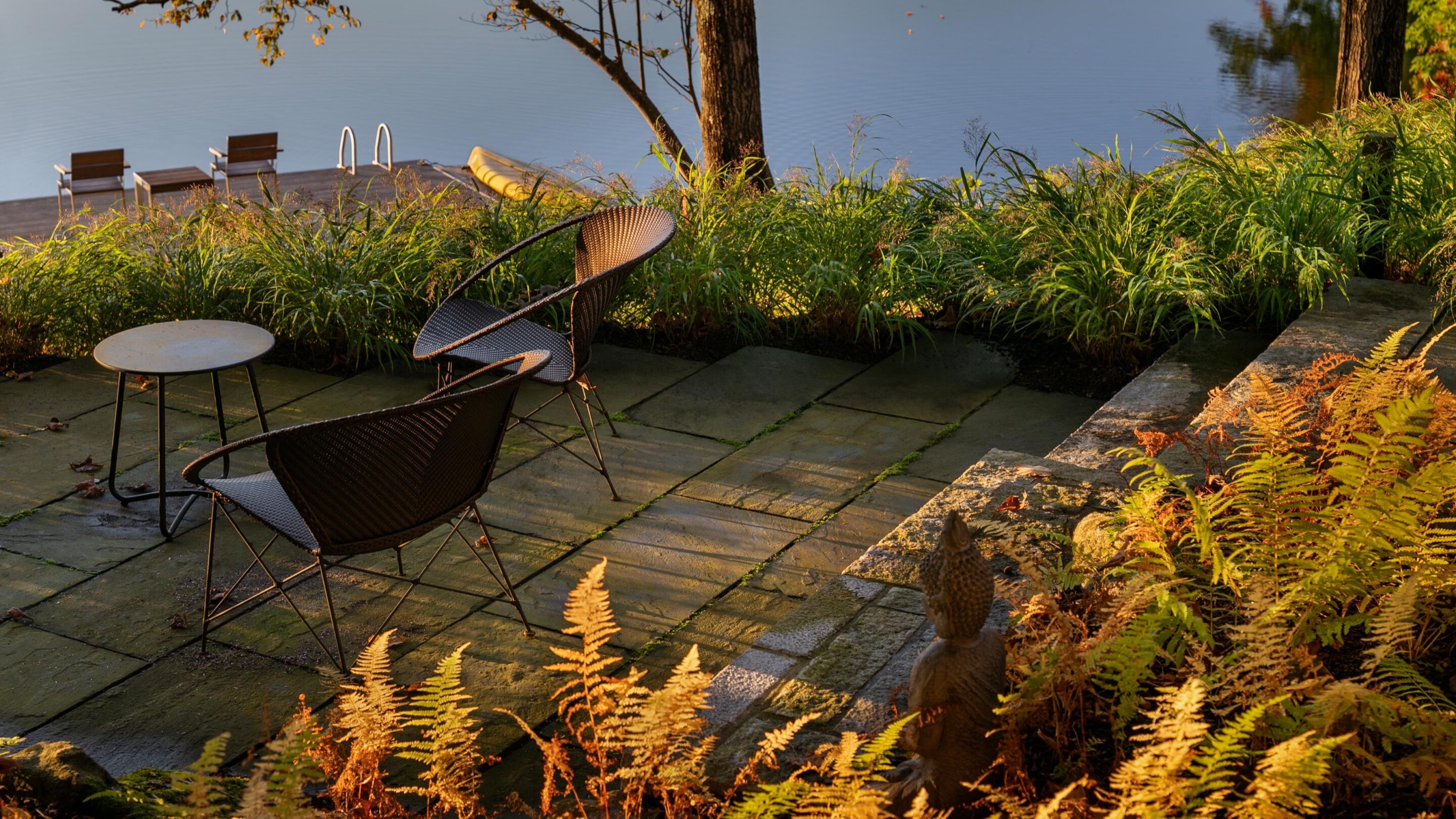 Lakeshore Retreat - Wagner Hodgson Landscape Architecture